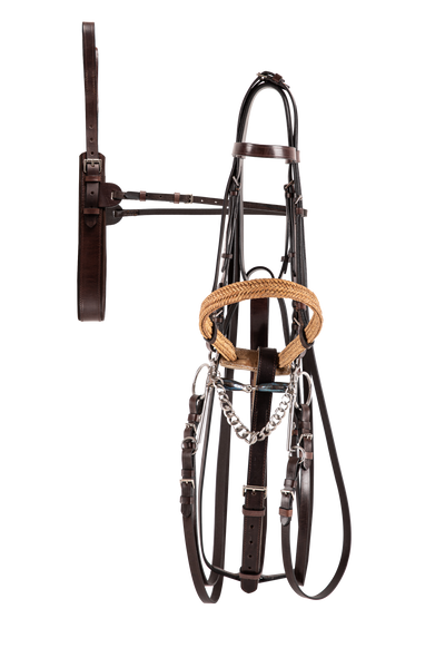 Advanced Pelham Bridle Rawhide | TATO'S MALLETS